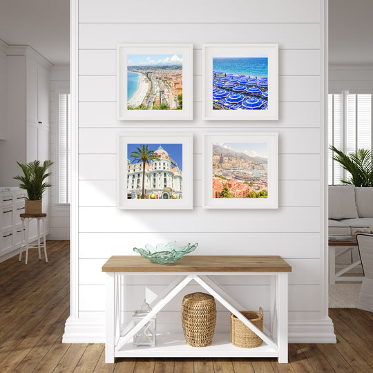 Cote d'Azur Gallery Wall | Fine Art Photography Print Set – Natasha ...