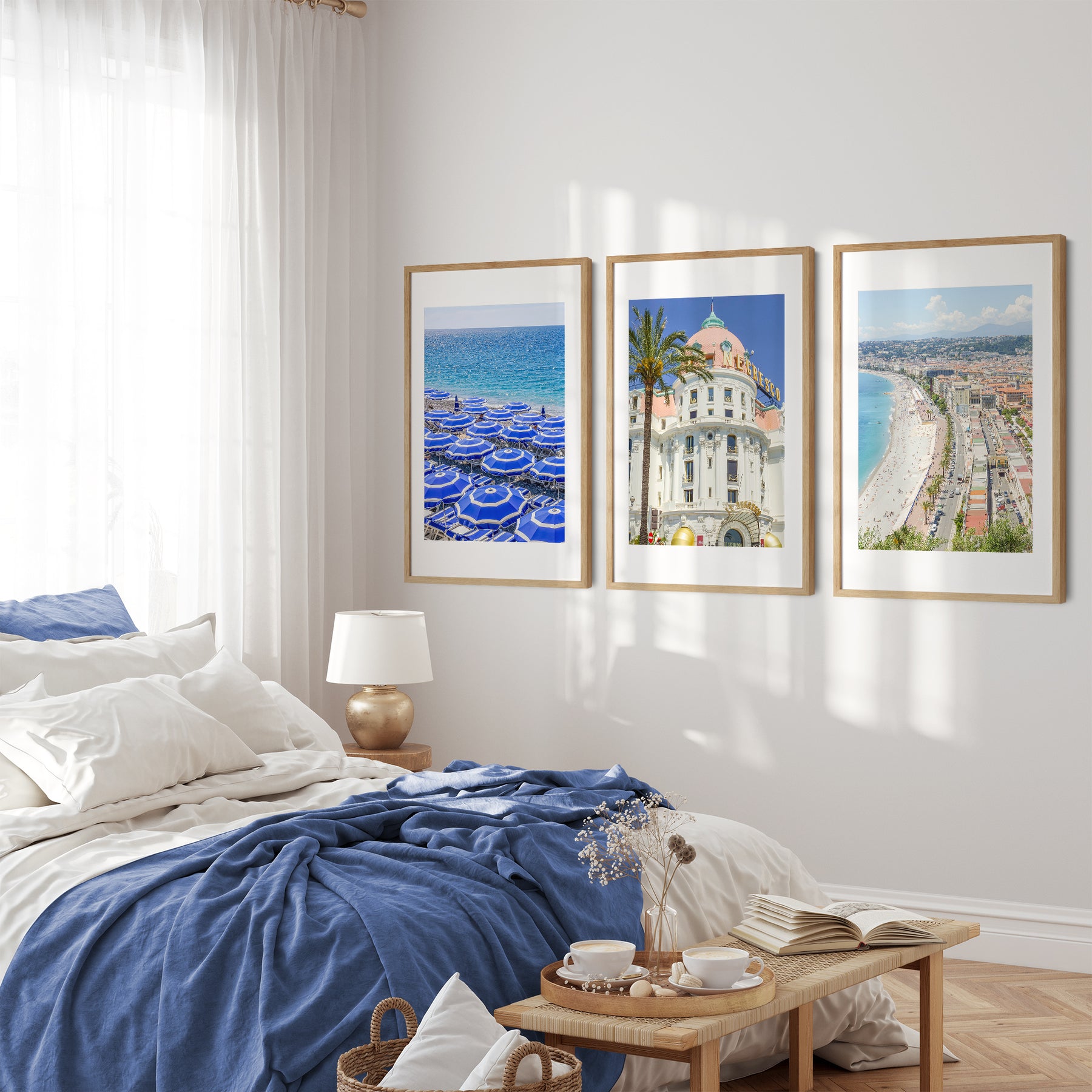 Cote d'Azur Gallery Wall | Fine Art Photography Print Set – Natasha ...